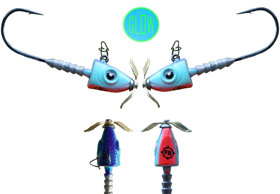 Headspinner Propeller Jig - 2 Pack – Frostbite Canada